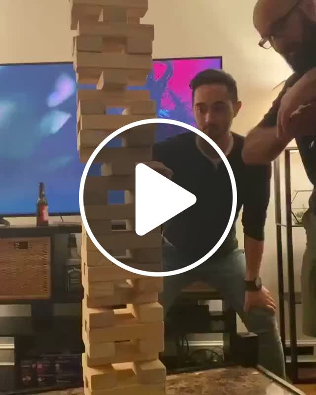 Jenga Master unlocked! 👑 Witness the greatness. That was pure ...