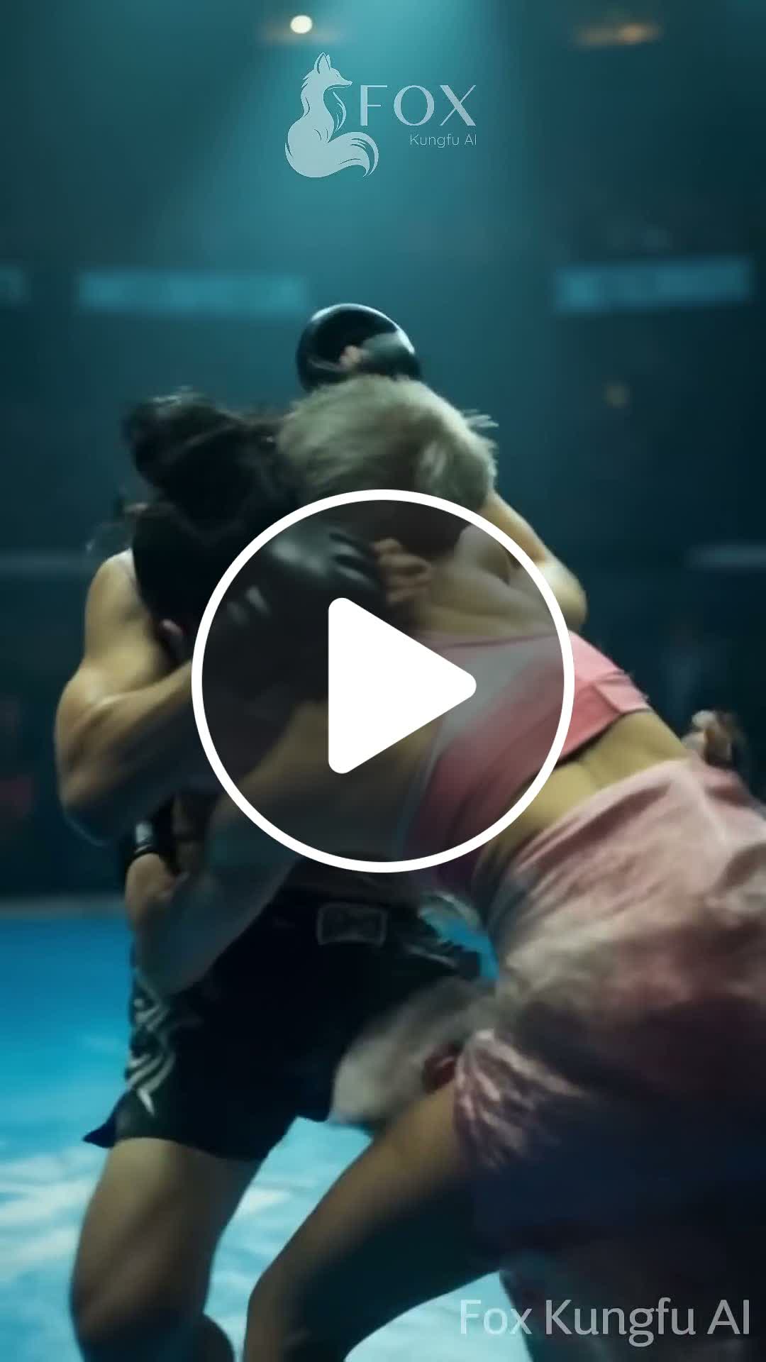 AI-generated Fox Kung Fu beauty stuns with epic knockout 🥋🦊 #ai #kungfu ...