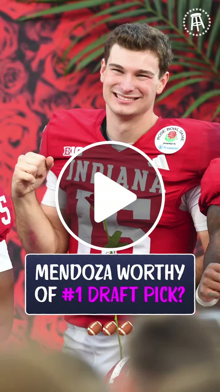 Will Fernando Mendoza go first overall in the 2026 NFL Draft? 🤔 @The ...