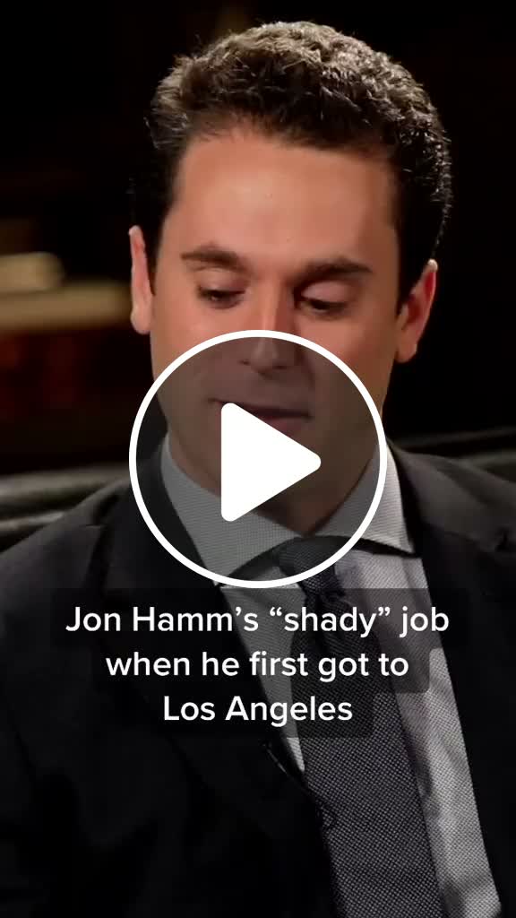Jon Hamm has come a long way from “shady warehouses” #jonhamm # ...