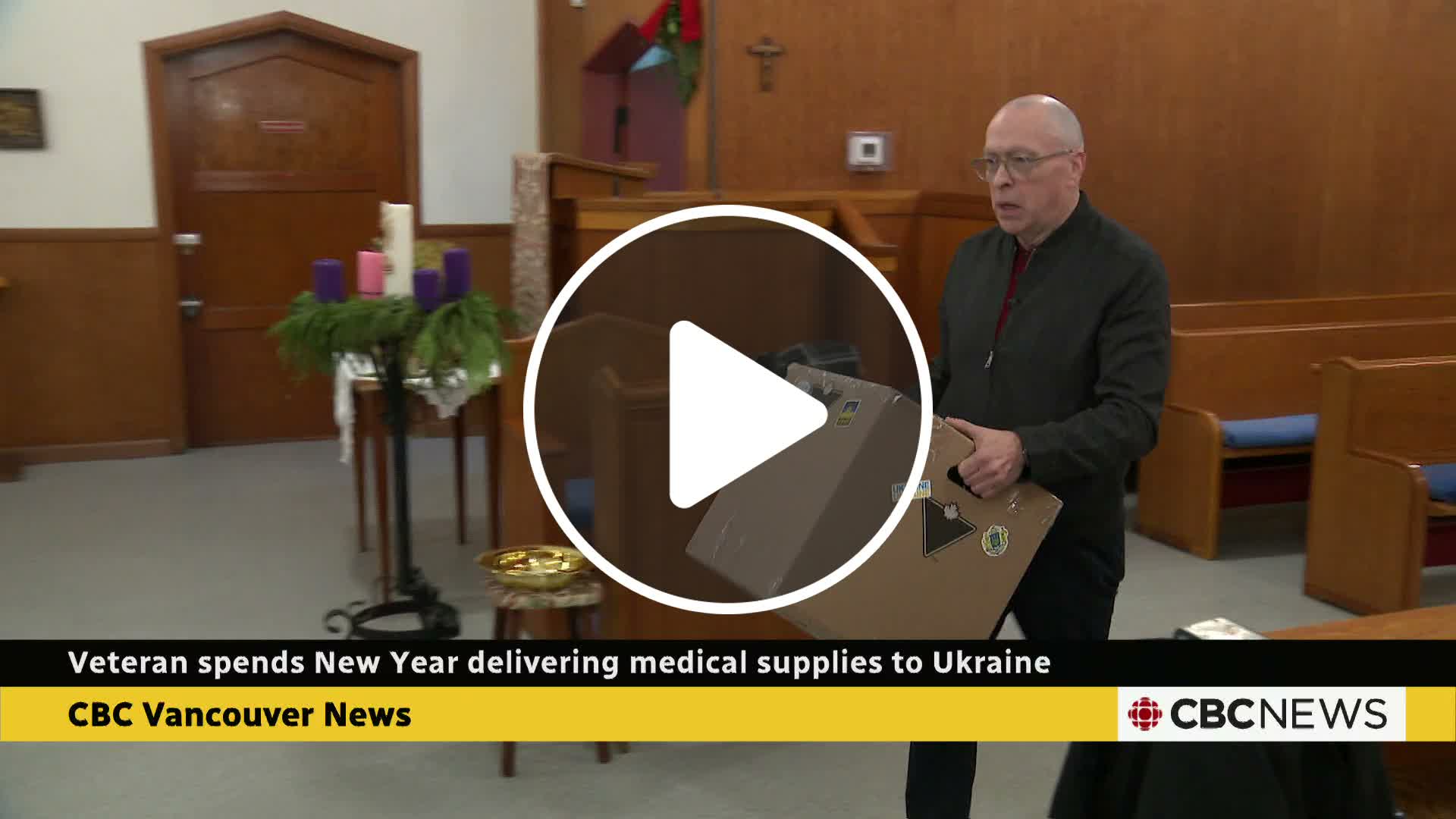 Veteran spending New Year delivering medical supplies to Ukraine ...