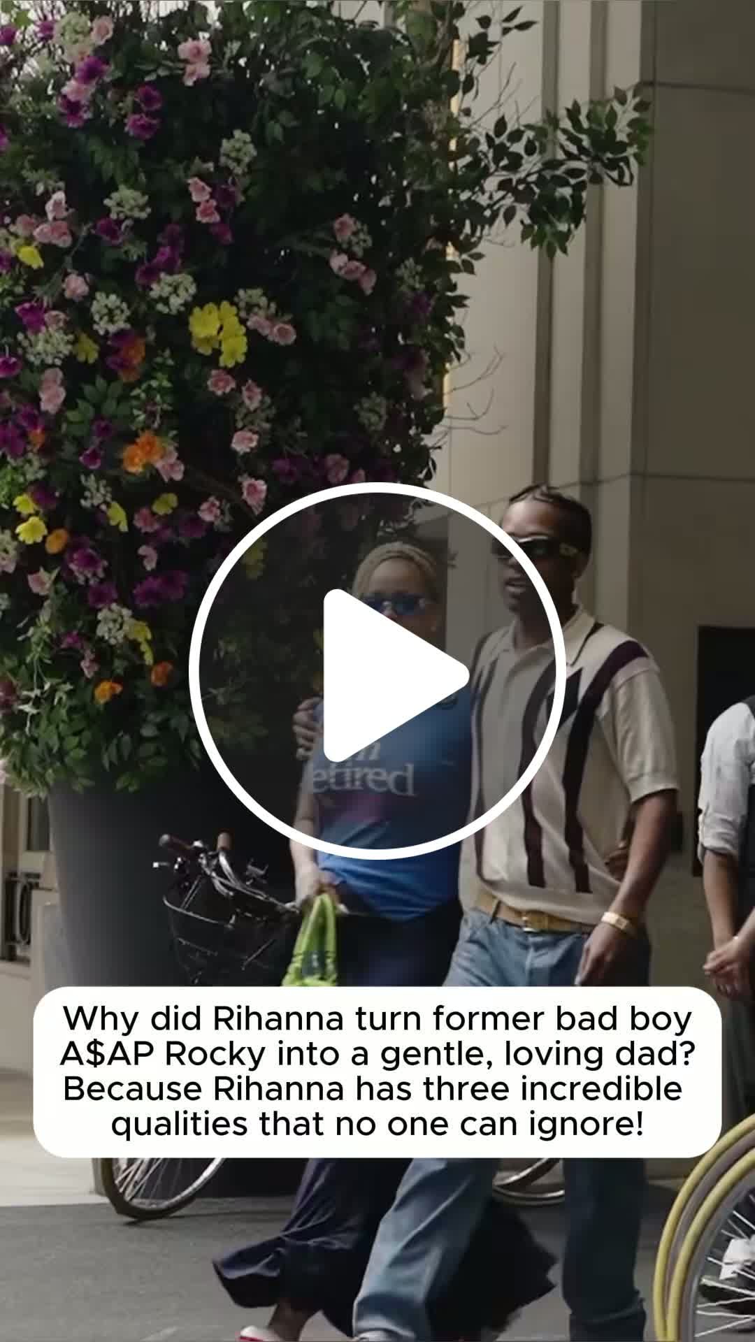 #CaughtOnCamera Why did Rihanna turn former bad boy A$AP Rocky into a ...