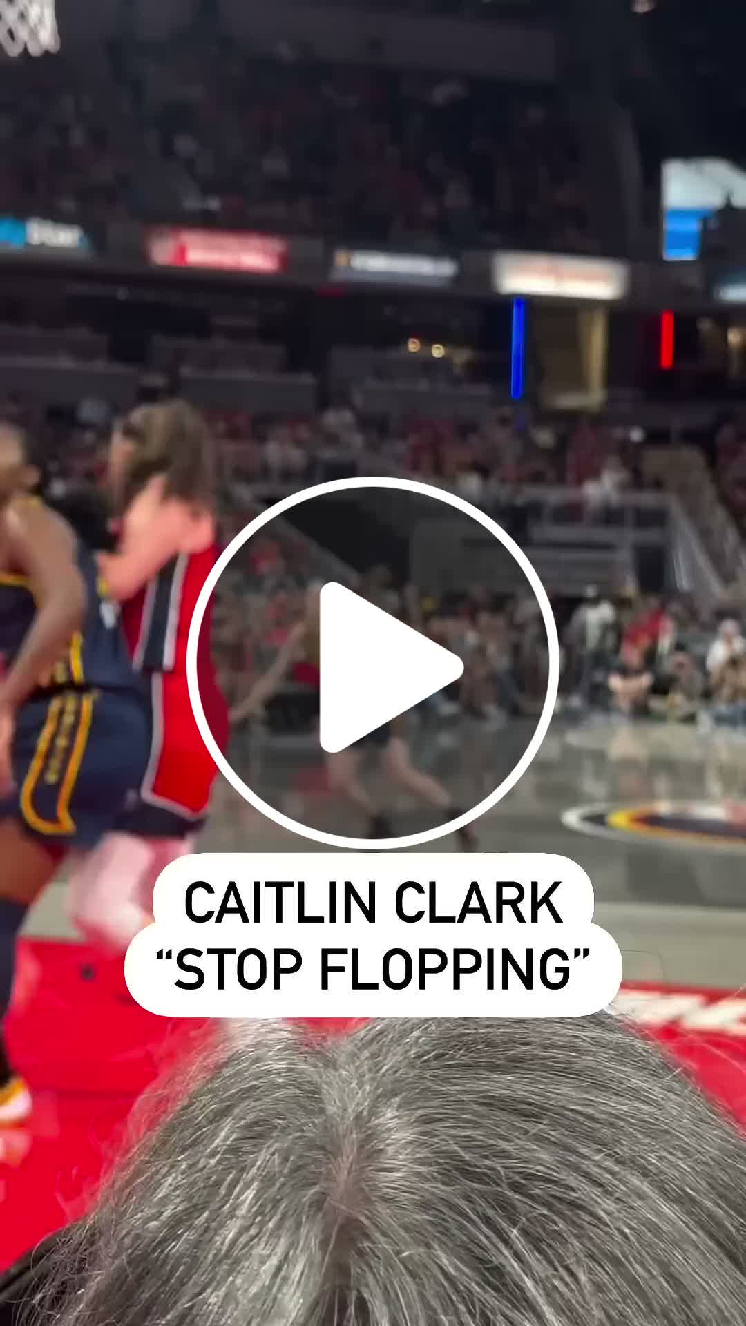 Caitlin Clark told Julie Vanloo to “stop flopping” 😳 - NewsBreak