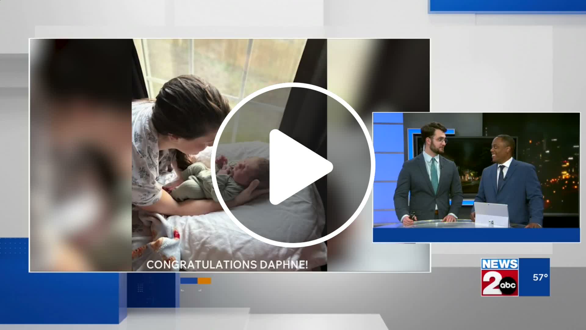 News 2 Meteorologist Daphne DeLoren welcomes baby boy - NewsBreak