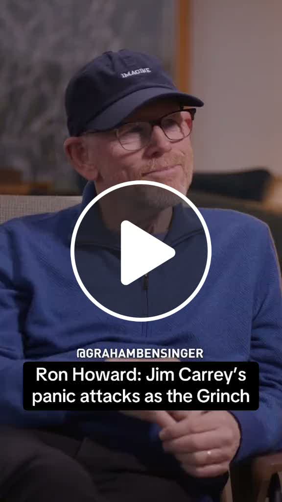 Ron Howard explains how Jim Carrey’s Grinch costume triggered panic ...