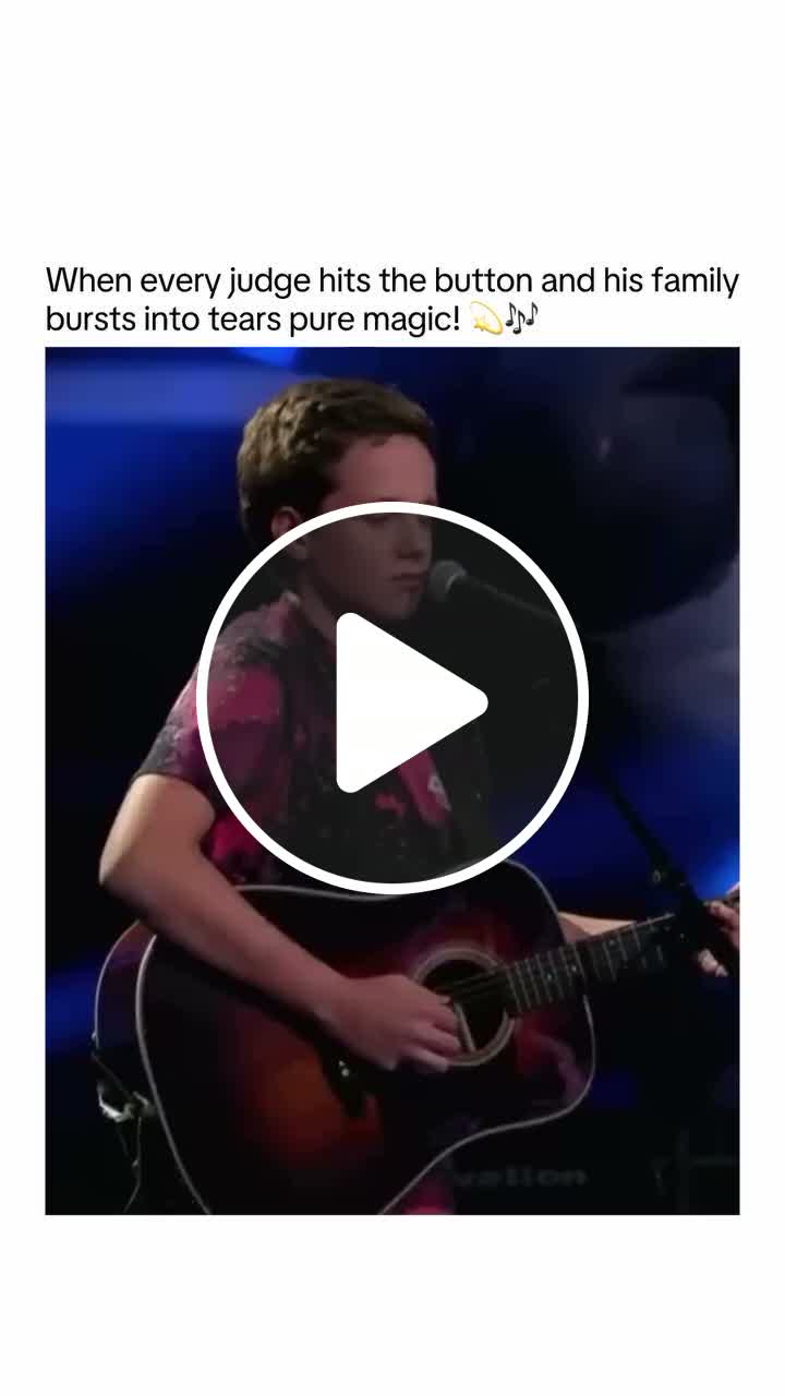 when judges hits the button and his family bust into pure magic - NewsBreak