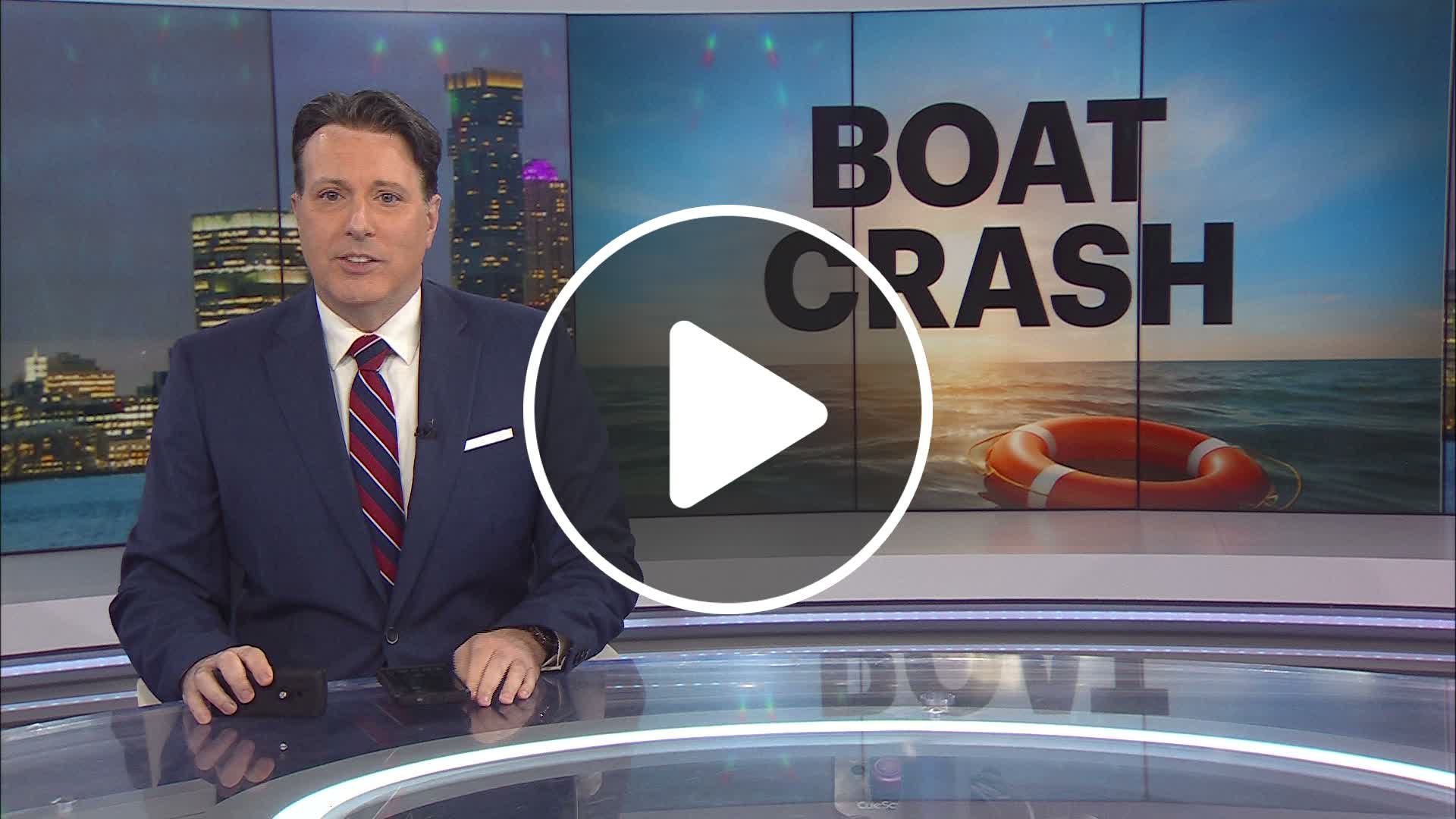 2 critically injured after boat crashes into channel marker in Barnegat ...