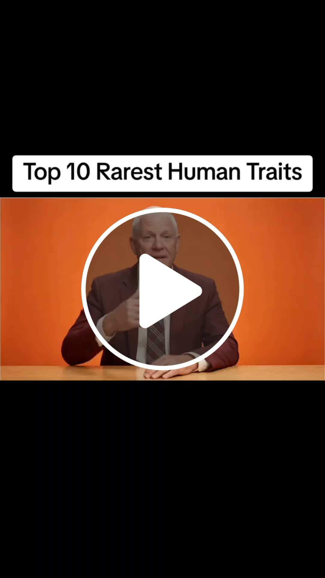 Truly rare traits - NewsBreak