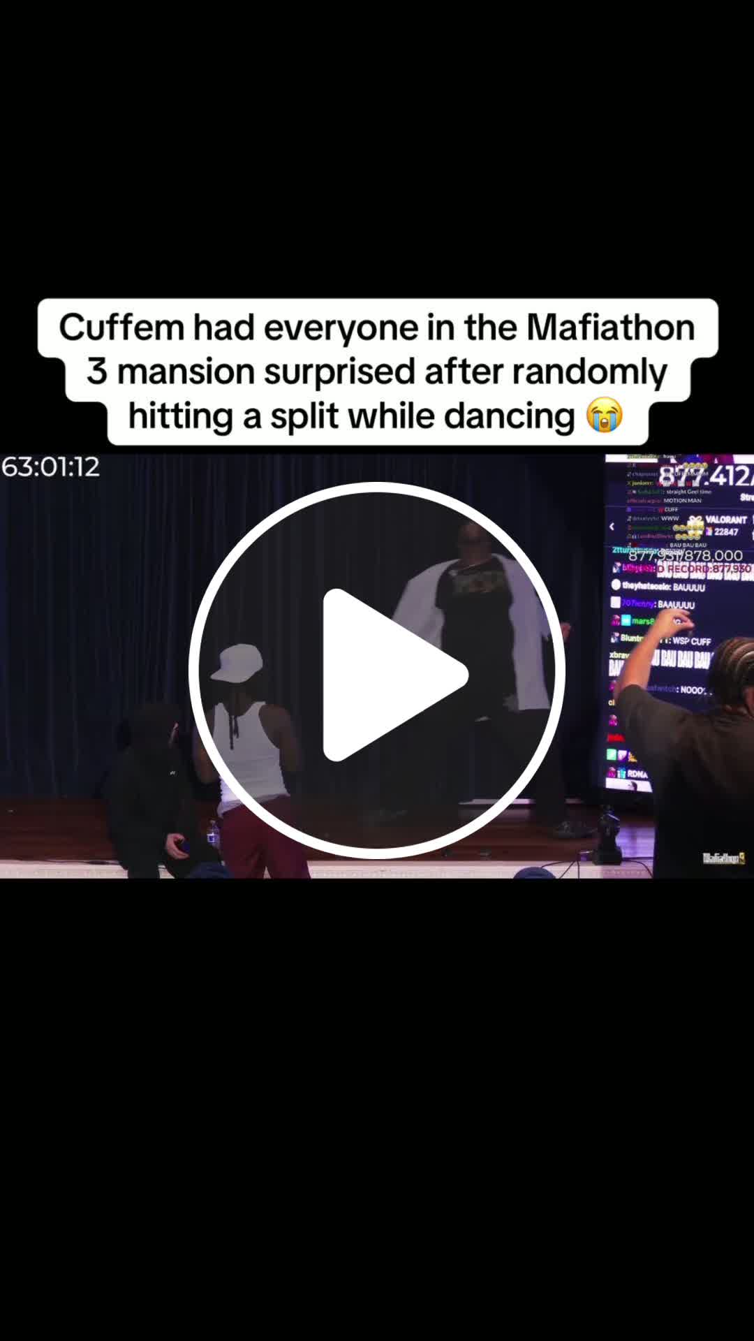 #caughtoncamera Cuffem had everyone in the Mafiathon 3 mansion ...