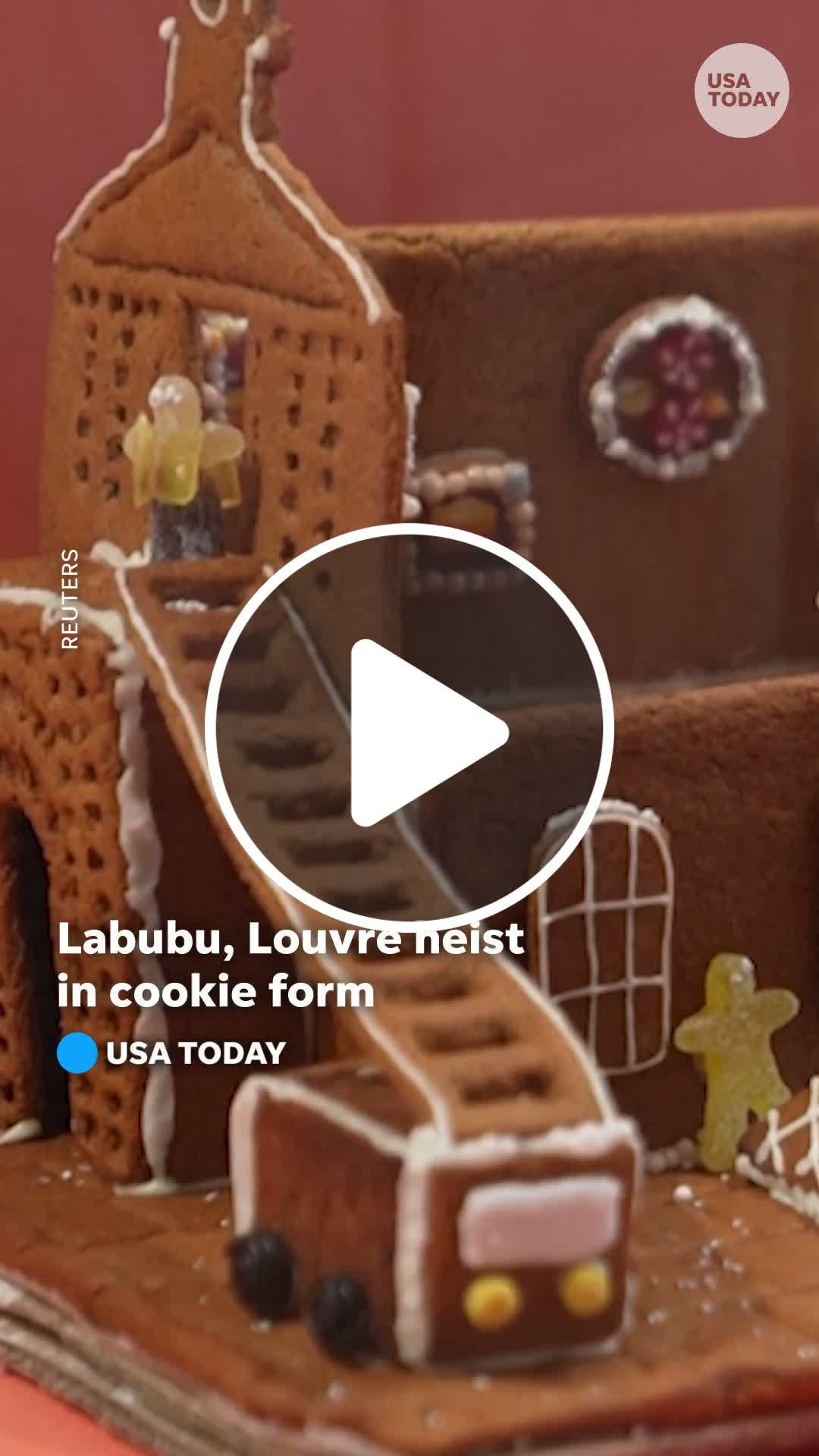 Labubu, Titanic and Louvre heist on display at Swedish gingerbread ...