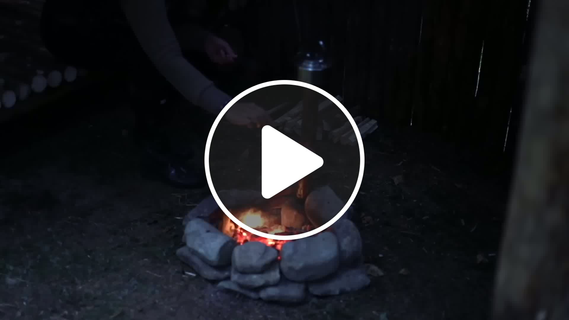 00012- Bushcraft shelter from 200 tree poles Solo Build Without Nails ...