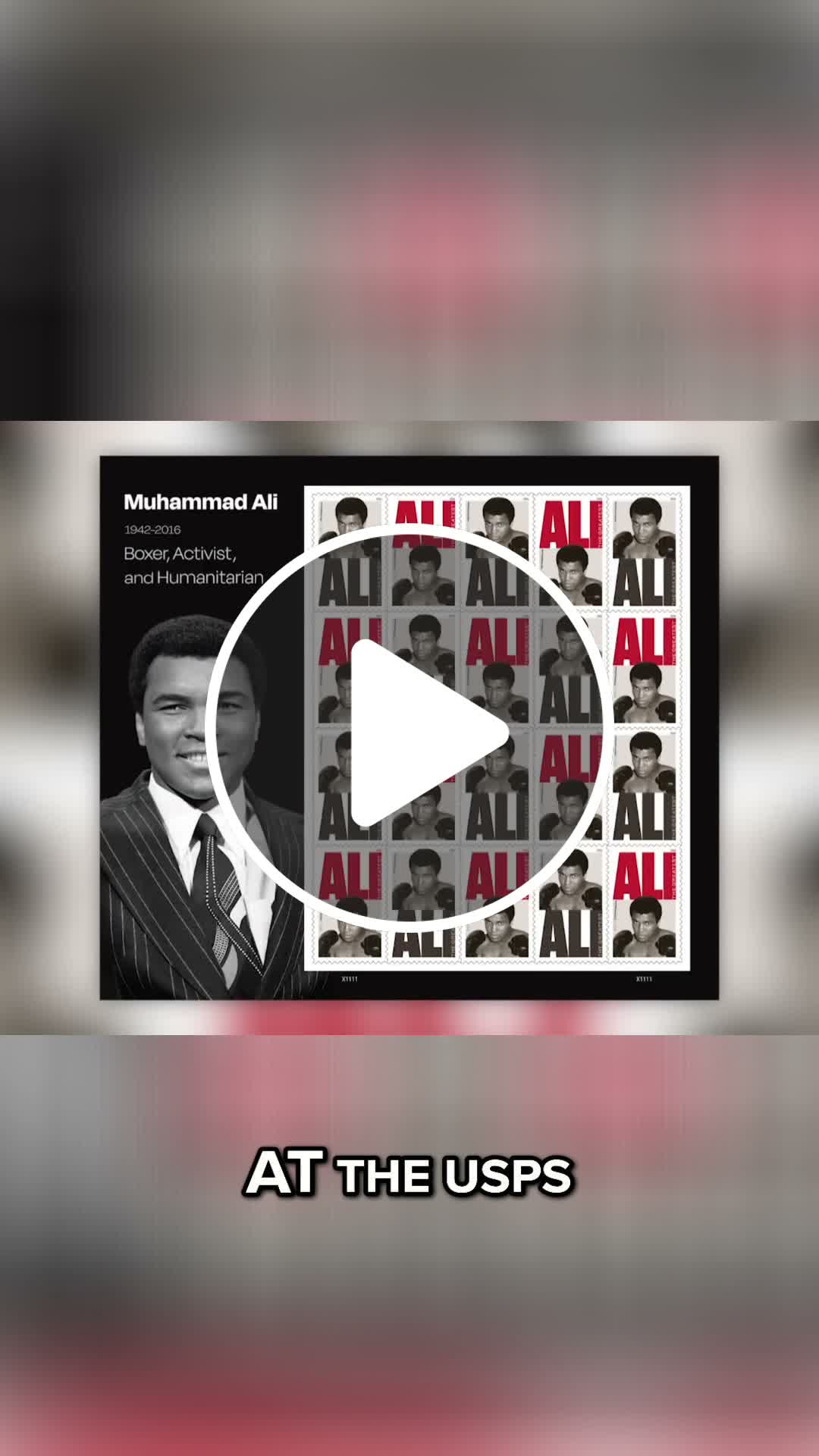 Muhammad Ali will be honored with a commemorative US postage stamp ...