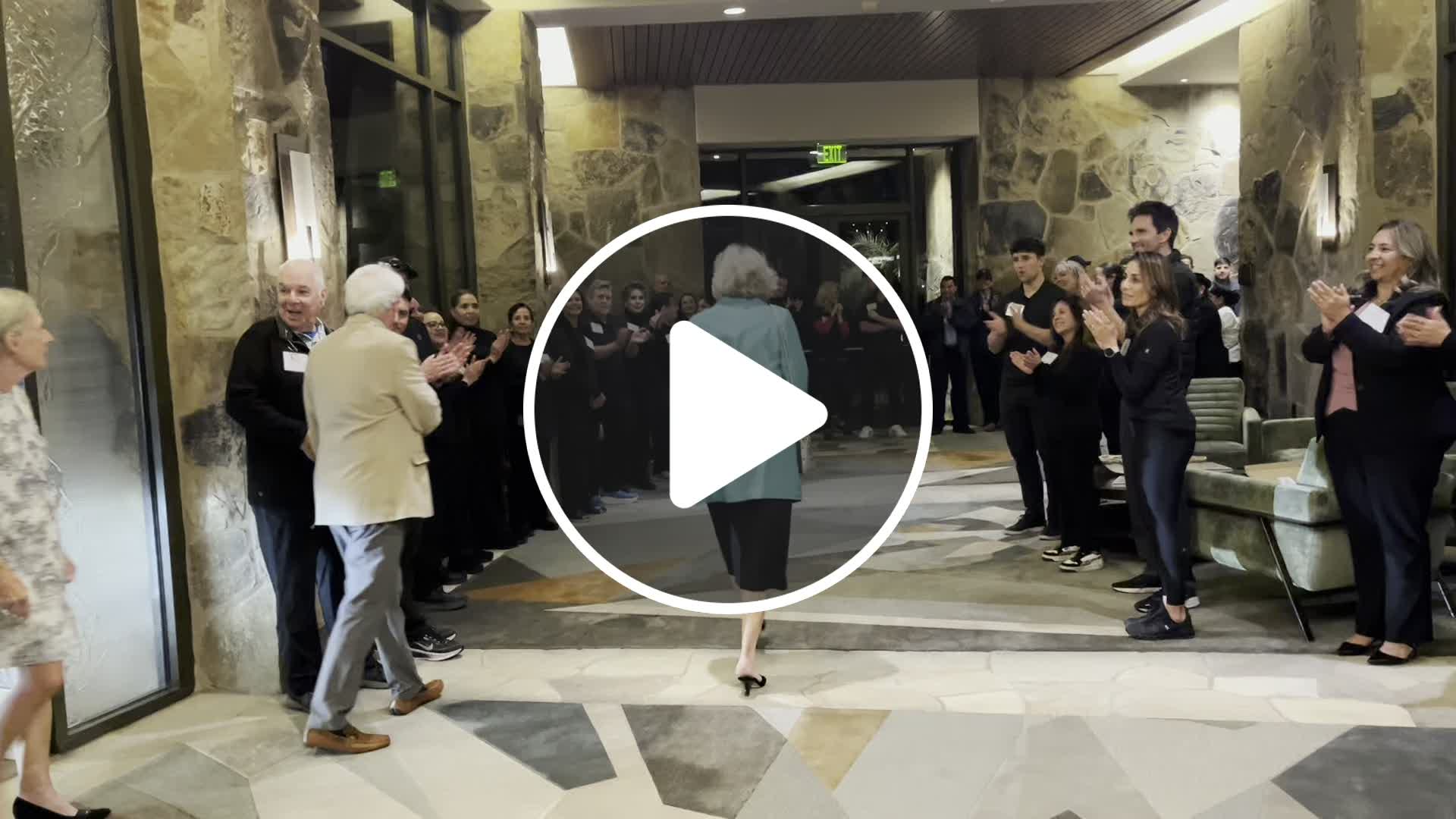 Staff members at Thunderbird Country Club greet guests at 75th ...