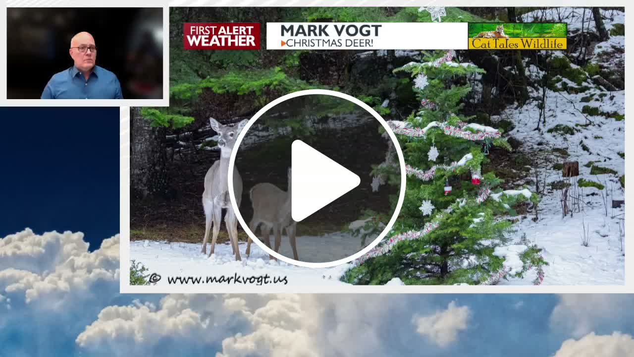 Get ready for some more rain for your Christmas day with warm temps ...