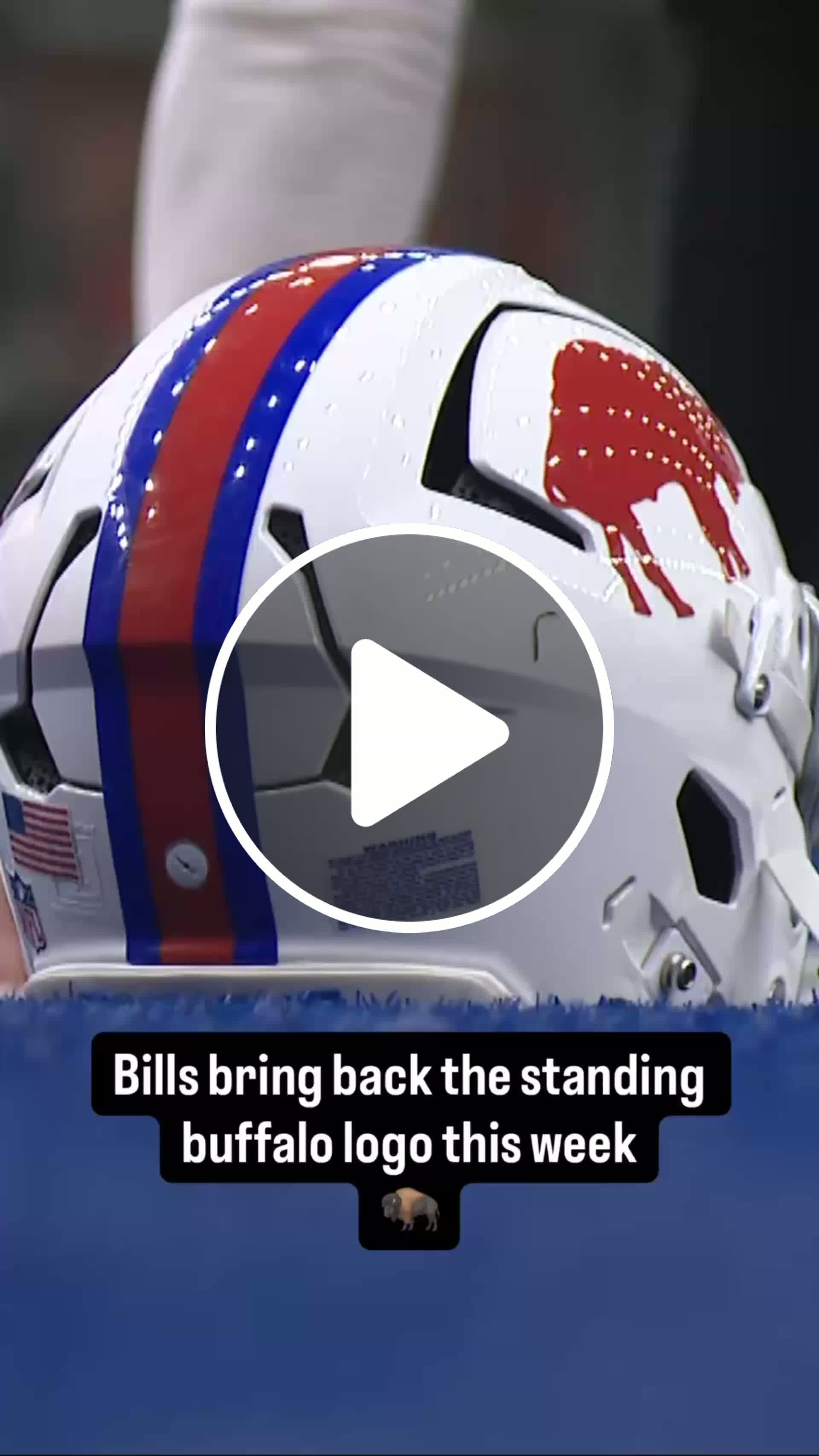 The Bills’ standing buffalo logo returns this week - NewsBreak