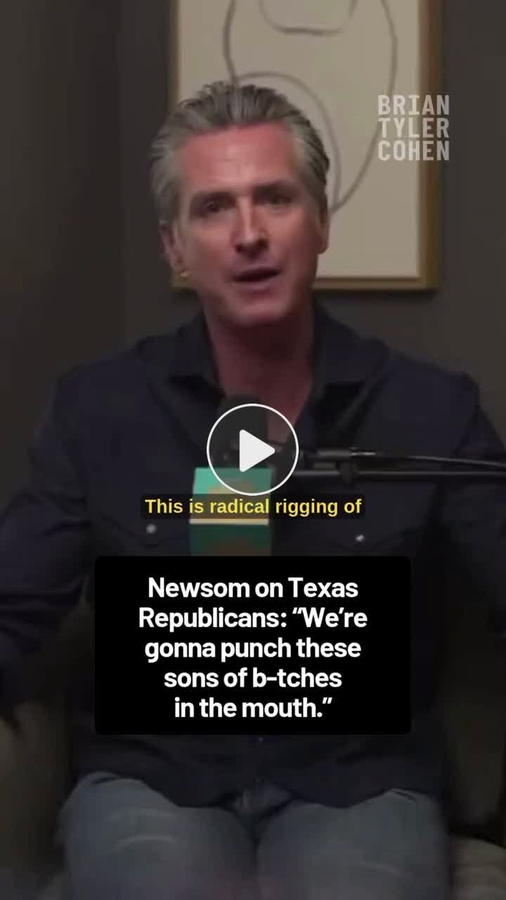 Newsom: "We're gonna punch these sons of b-tches in the mouth" - NewsBreak