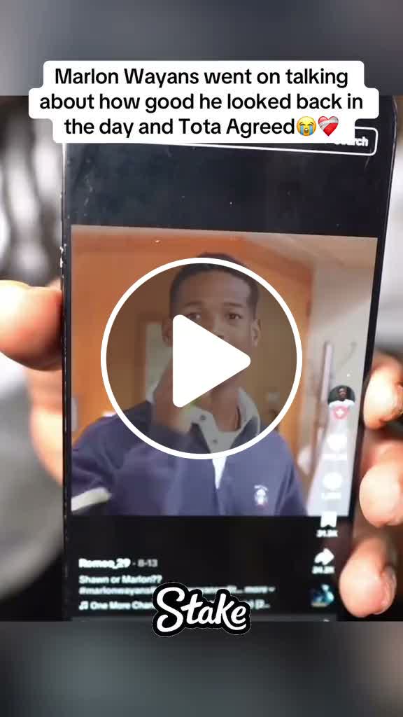 Marlon Wayans went on talking about how good he looked back in the day ...