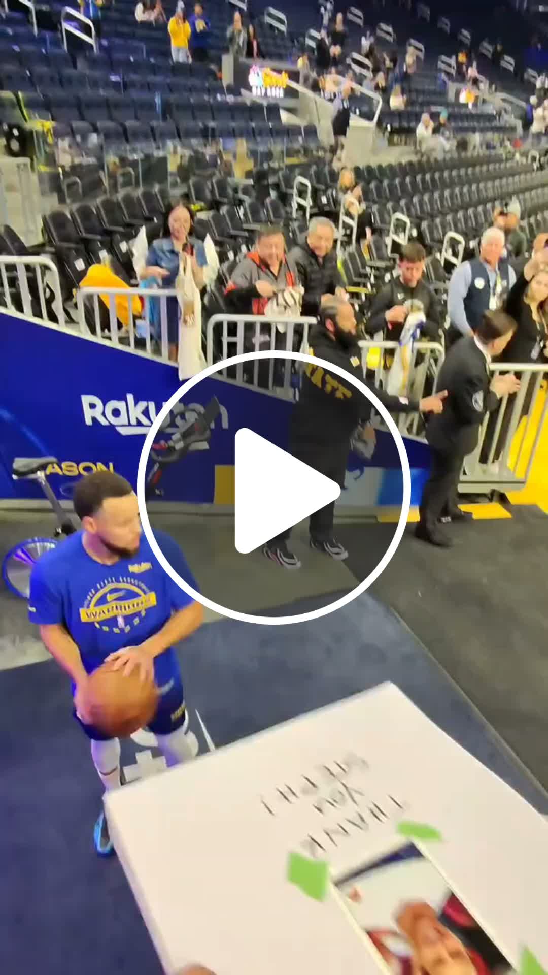 Wow. Steph Curry Tunnel Shot 🤯 . . . . - NewsBreak