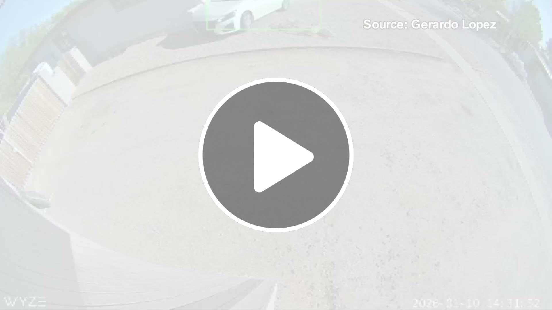 Security video shows driver crashing into home before driving off in ...