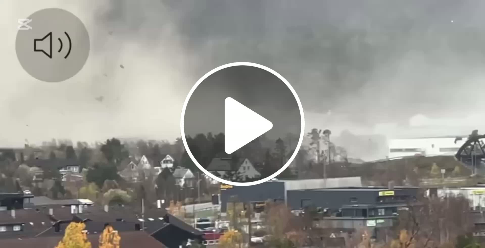 Storm Amy leaves behind a trail of chaos and destruction across Norway ...