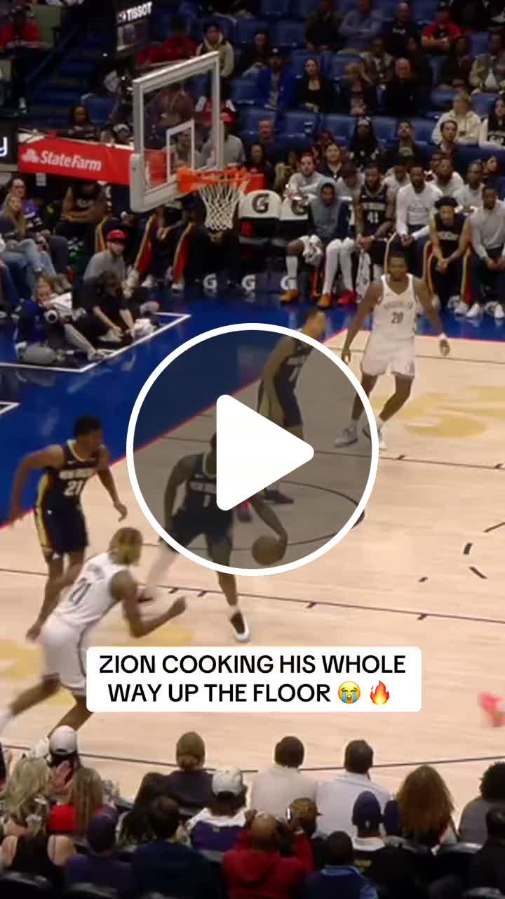 Amazing take by Zion 👏 🤩 #NBA #basketball #ZionWilliamson #NewOrleans ...