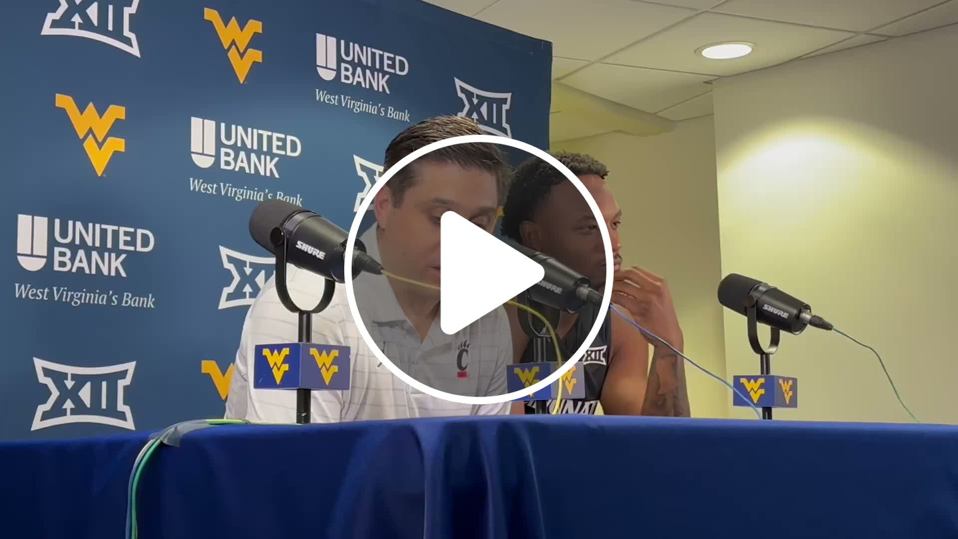 WATCH:UC Bearcats coach Wes Miller, Jalen Celestine plus WVU reaction ...