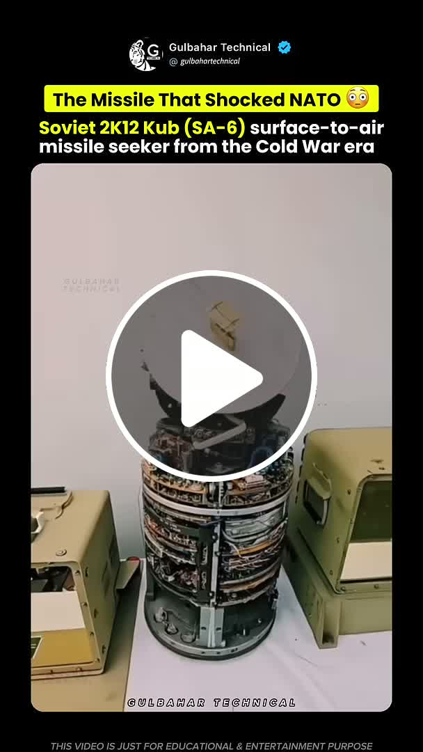 Inside a Soviet Missile Seeker from the Cold War ⚙️ - NewsBreak