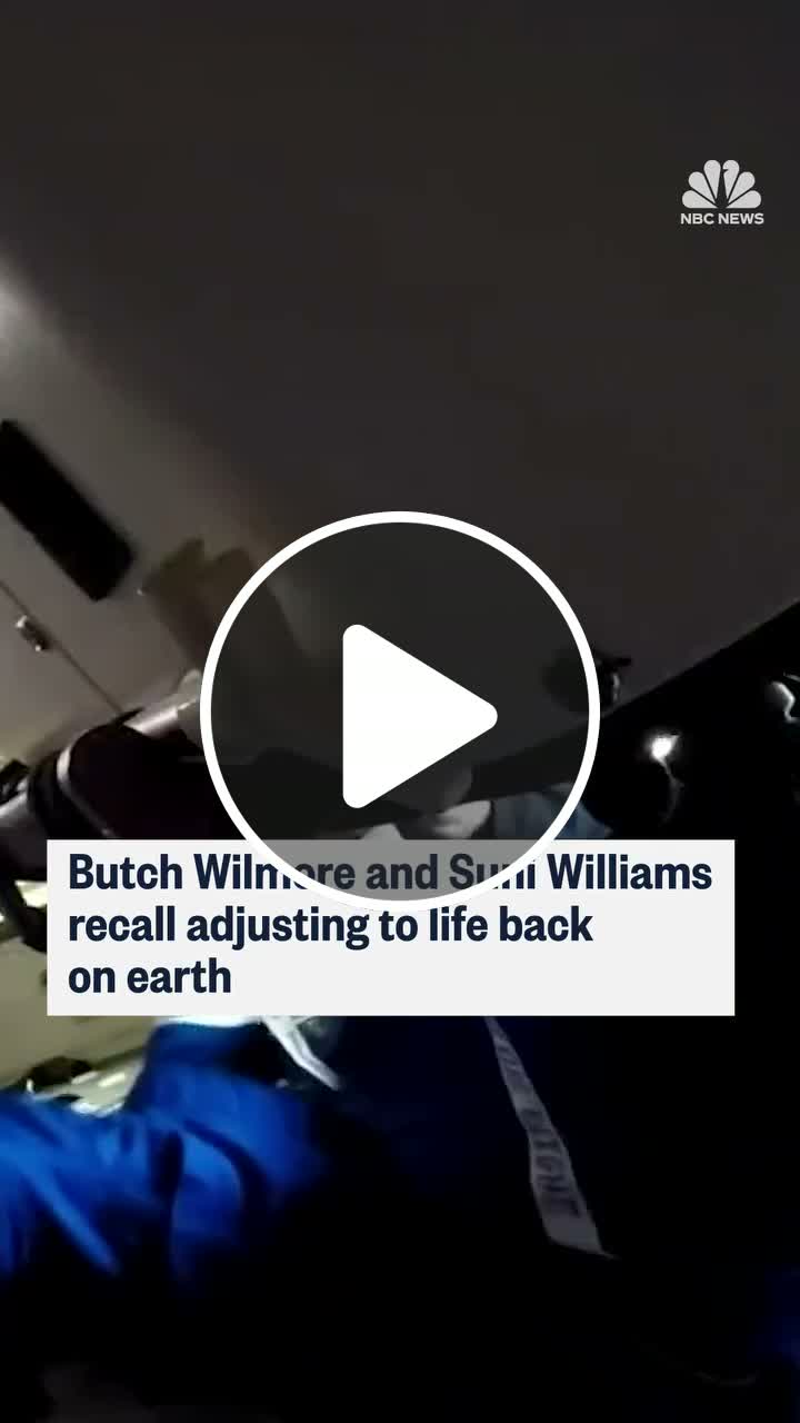 Astronauts Butch Wilmore and Suni Williams reflect on their unexpected ...