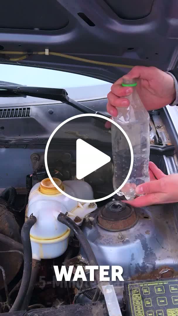 He put the bottle inside filled it and washed it - NewsBreak