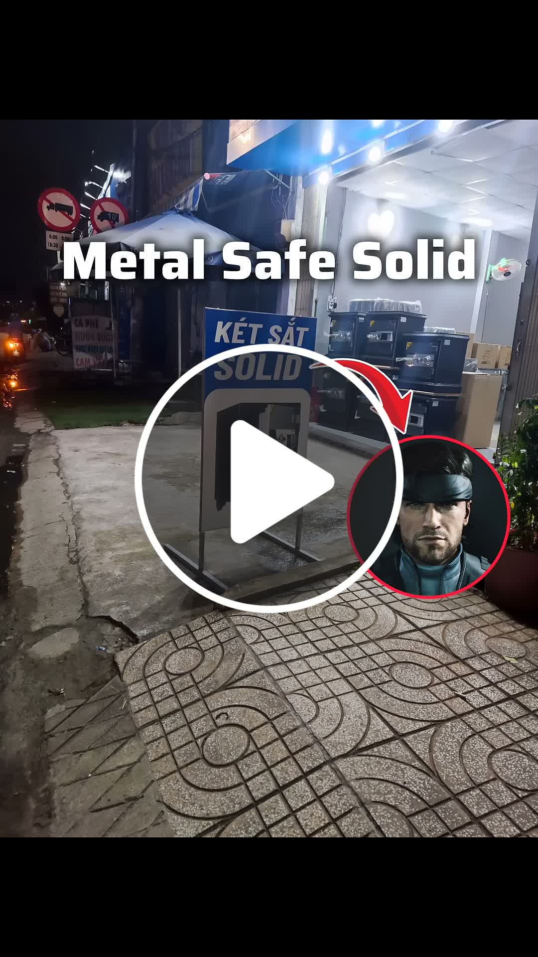 [Metal Gear Meme] Metal Safe Solid - NewsBreak