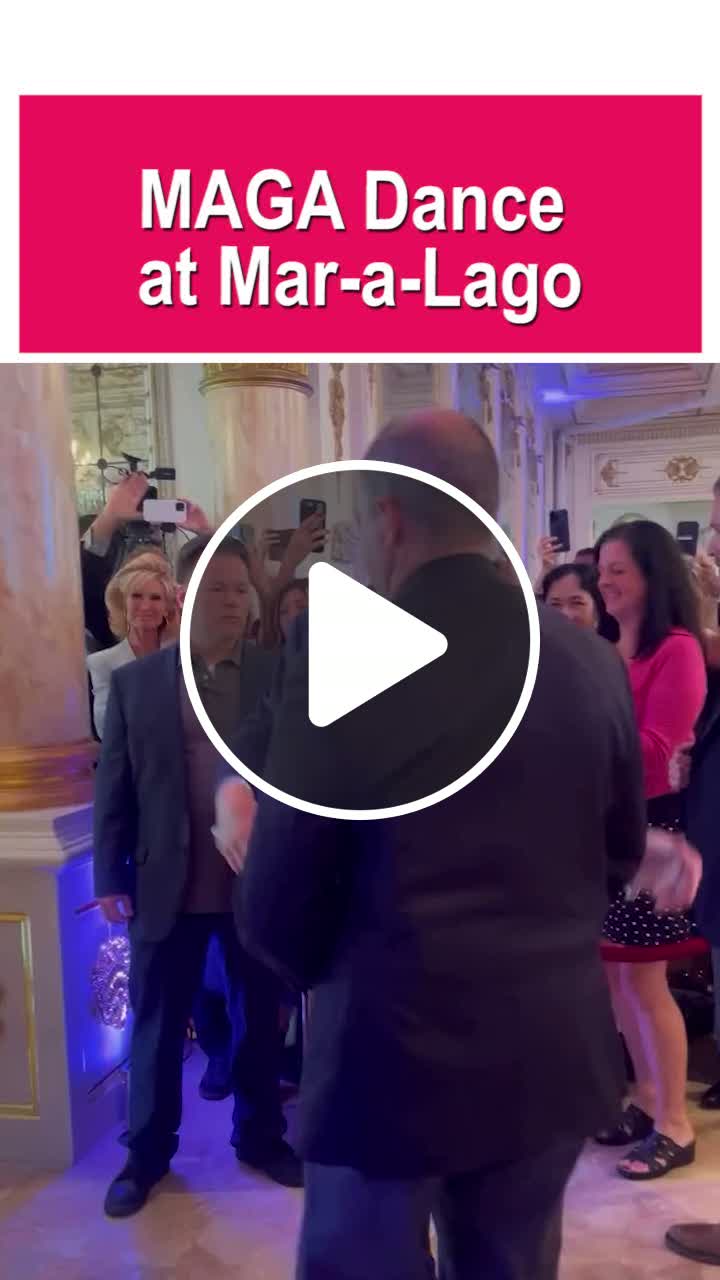 Trump’s MAGA Dance at Mar-a-Lago 💃🇺🇸 - NewsBreak