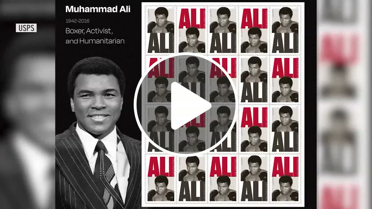USPS honors Muhammad Ali with two new Forever Stamps - NewsBreak