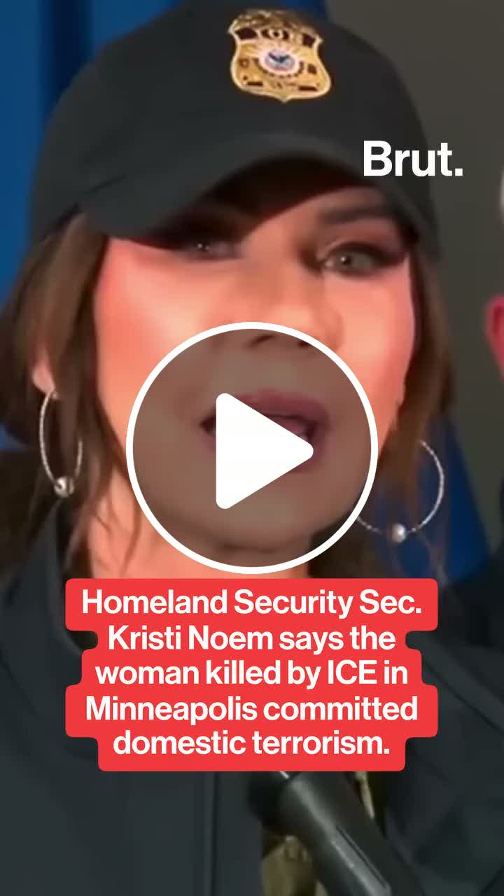 Homeland Security sec. Kristi Noem says the woman killed by ICE in ...