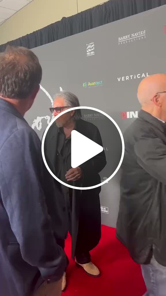 Al Pacino gave Us a nice wave during the red carpet of ‘Modi: Three ...