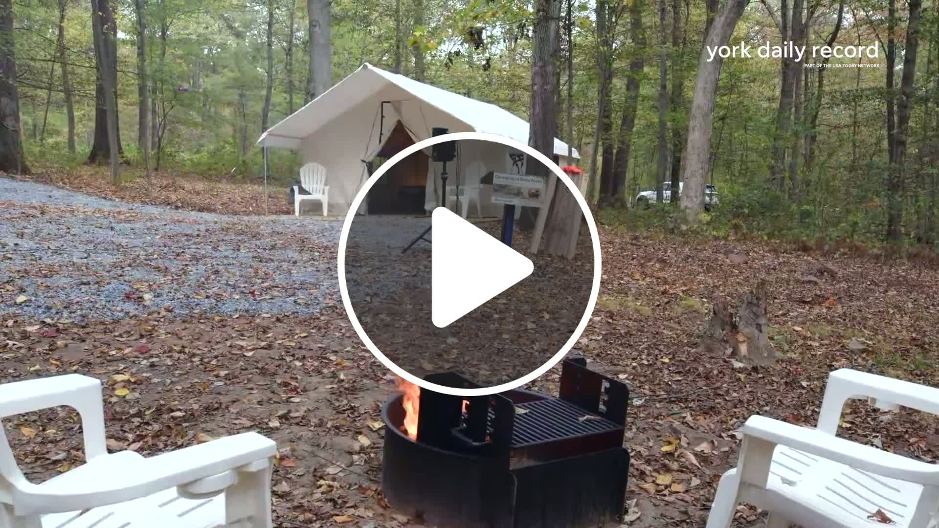 See what's inside a glamping tent, to be featured in 8 Pennsylvania ...