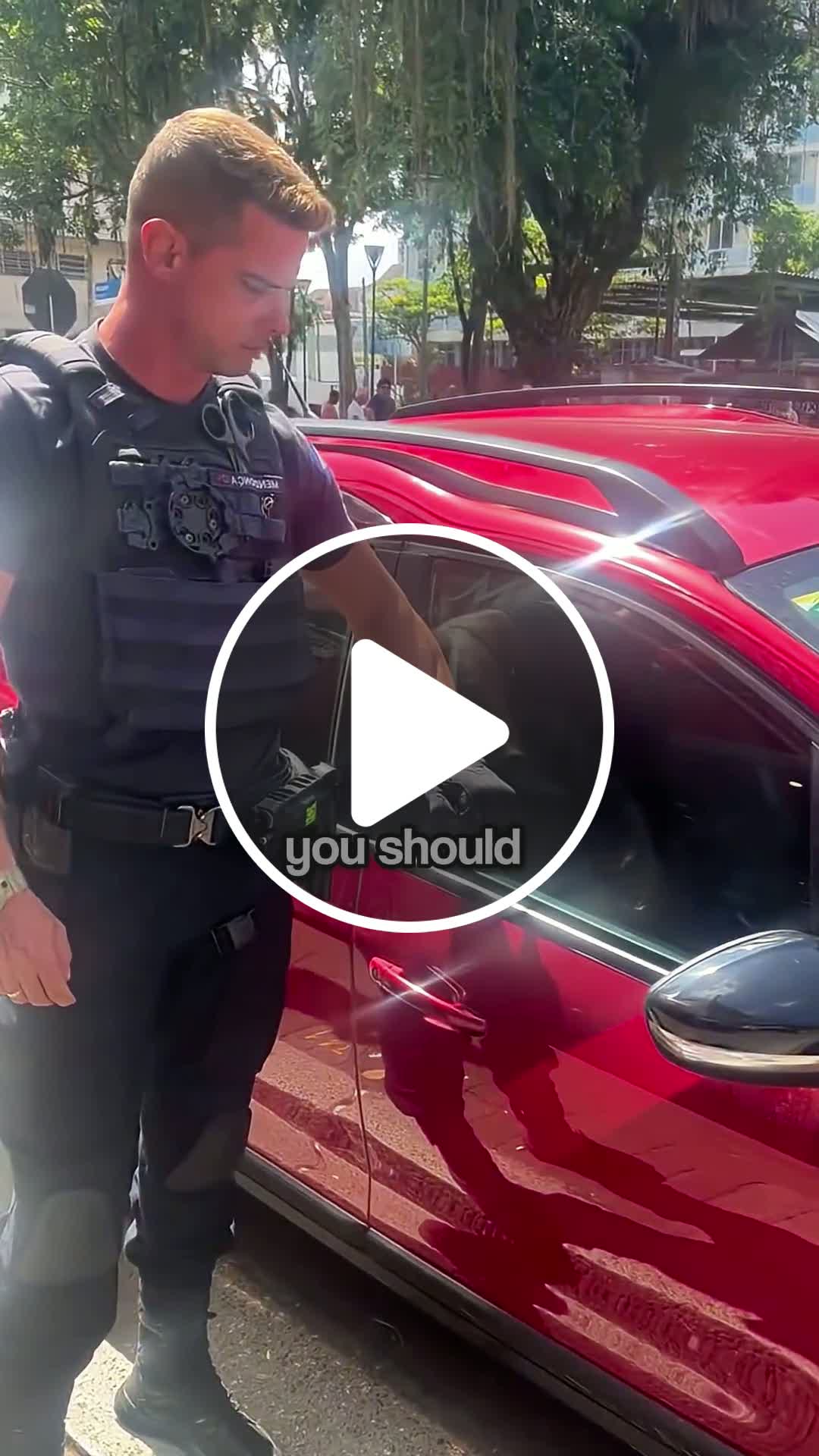 Russian Police Break Car Window to Save Life - NewsBreak
