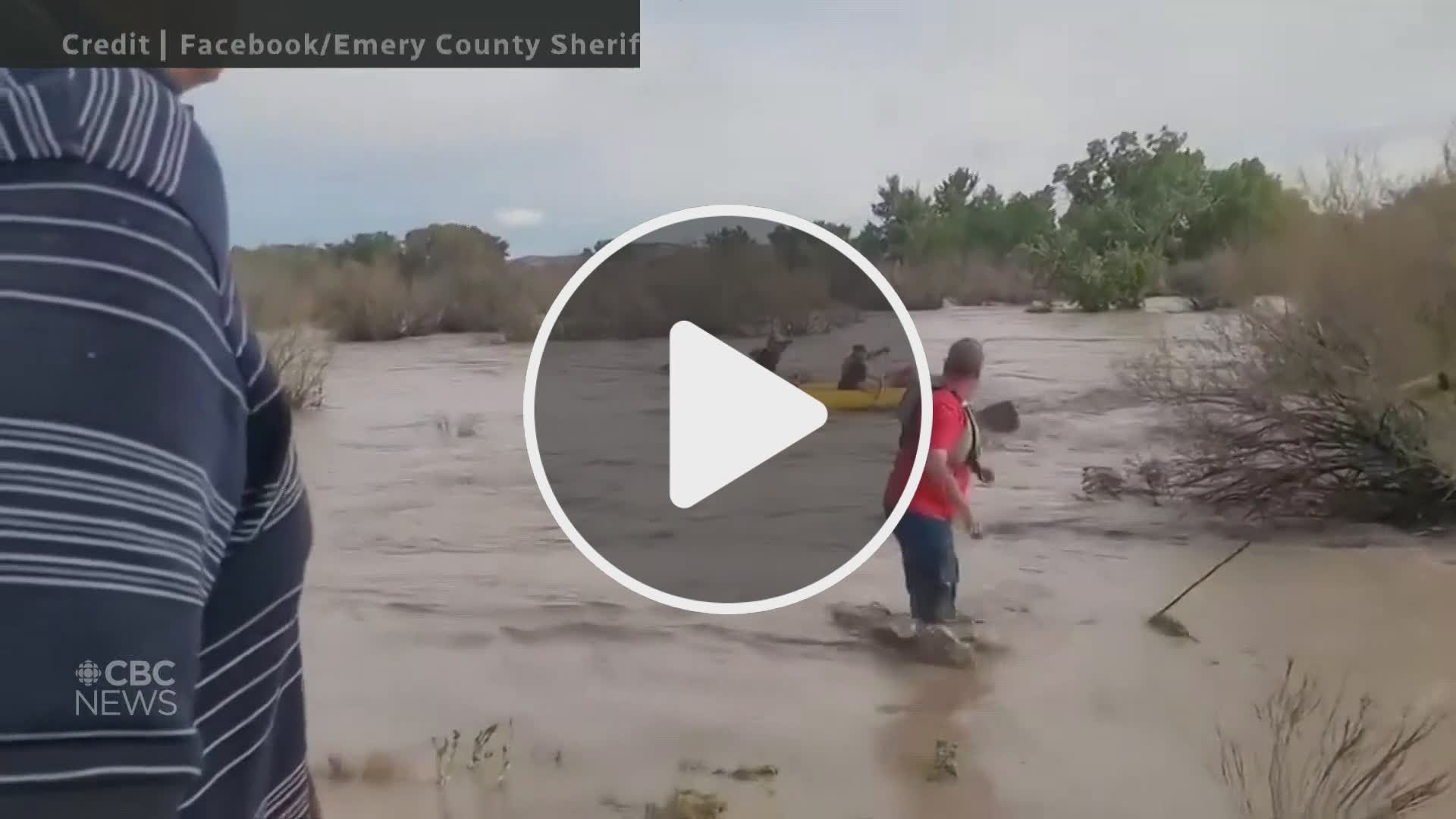 a man was rescued from a Utah flash flood - NewsBreak