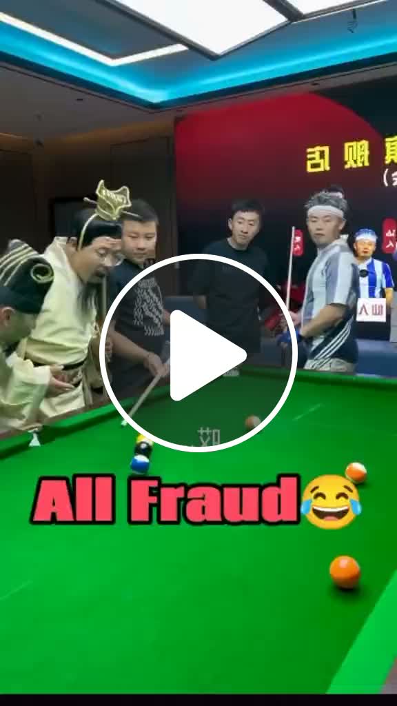 Did that just happen?! The craziest pool table shot ever—one rail, two ...