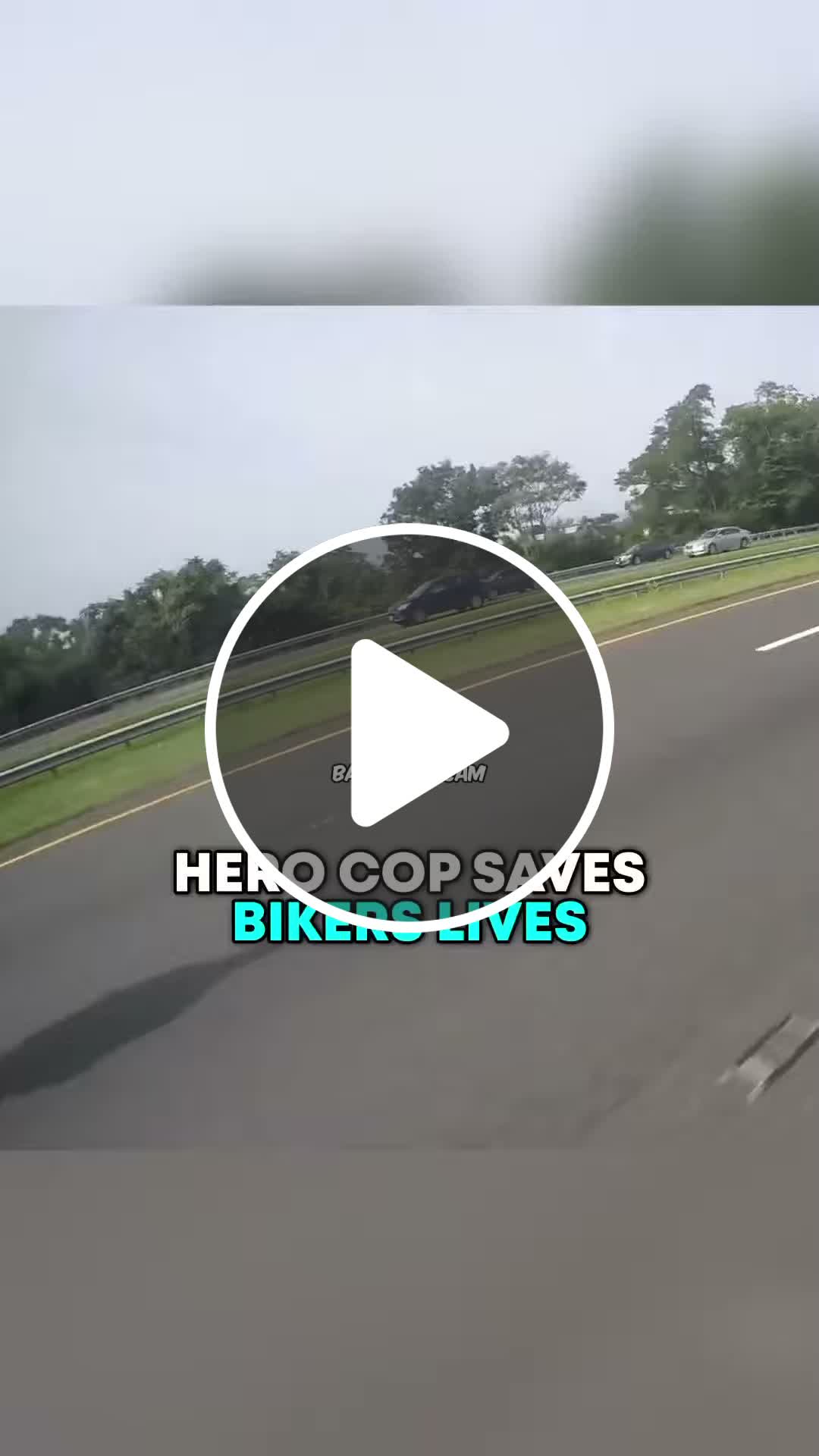 Hero Cop SAVES Bikers Lives - NewsBreak