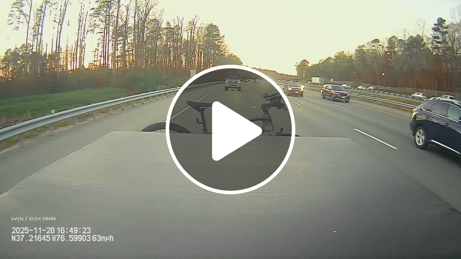 DV plates don’t mean line cutting rights – watch this shocking moment ...