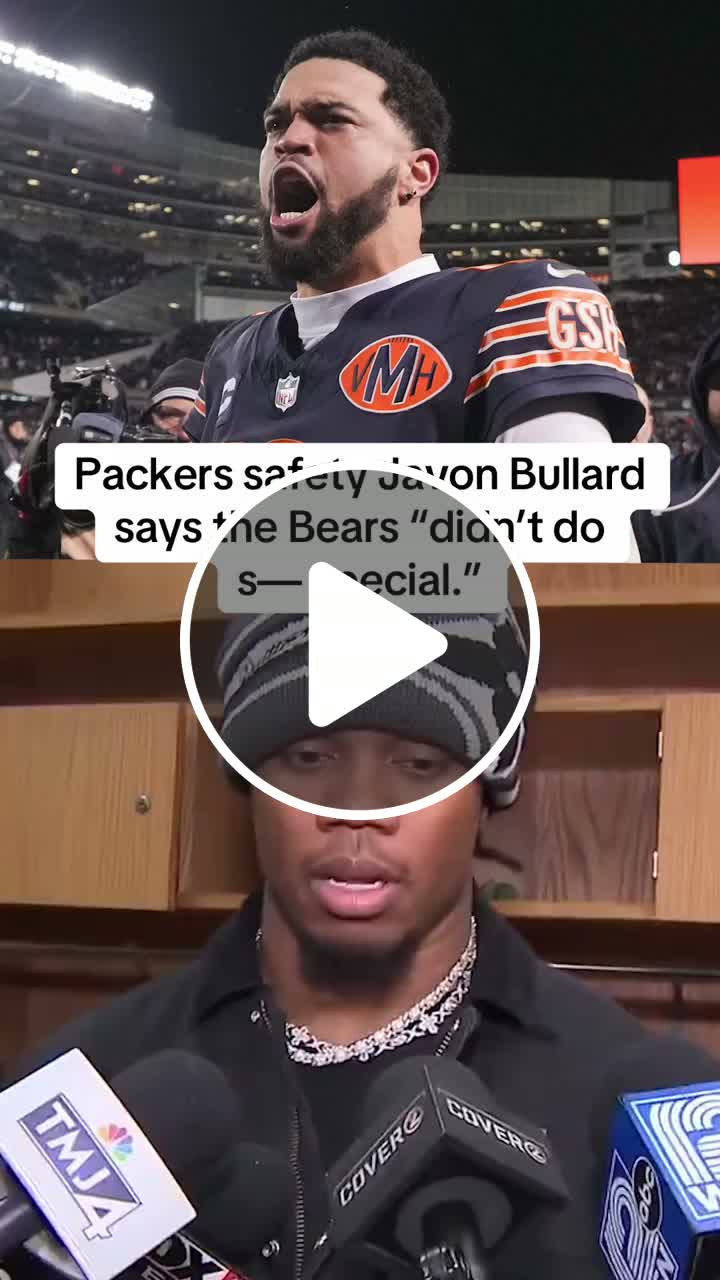 Bullard didn’t mince words after the Packers L #bears #packers #nfl ...