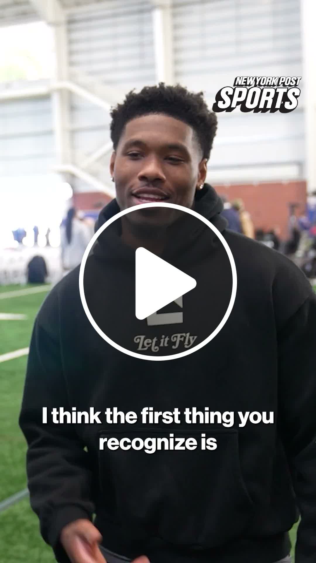 Giants RB Tyrone Tracy Jr. shares his first impressions of his new head ...
