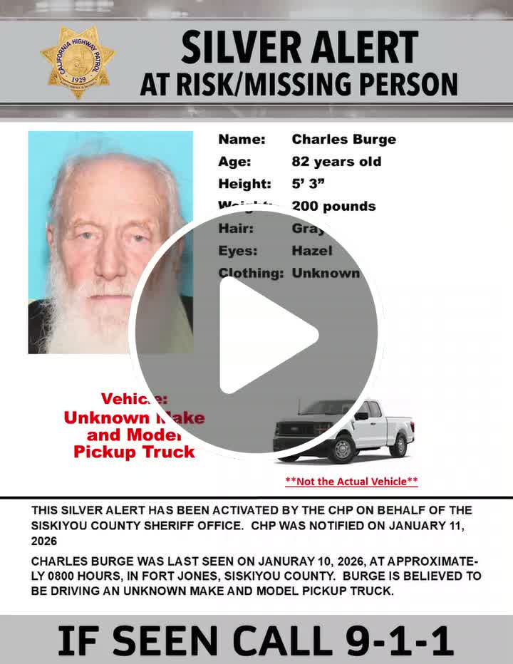 CHP activates alert for at risk/missing 82-year-old man - NewsBreak