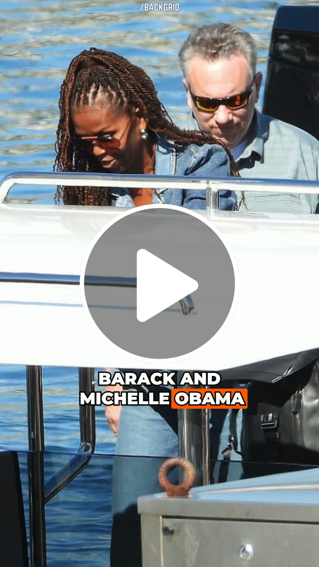 Obama couple stuns on Spielberg’s $250M yacht! - NewsBreak