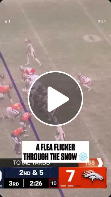 A flea flicker in the snow of the AFC championship game Patriots versus ...