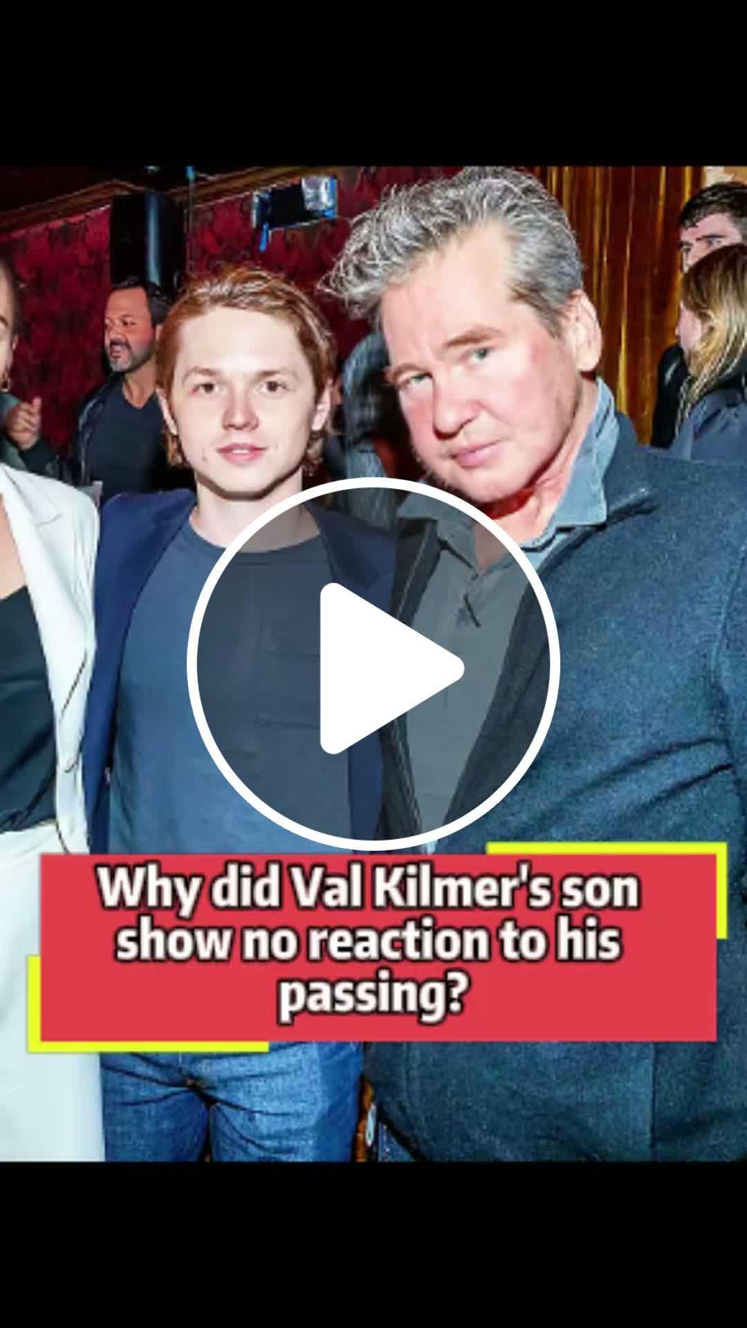 Why did Val Kilmer’s son show no reaction to his passing His daughter ...