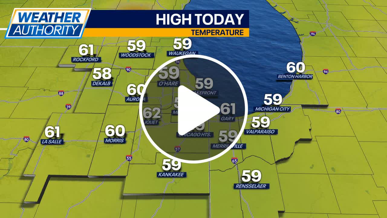 Chicago weather: Chicago weather: A brief warmup on Monday before a ...