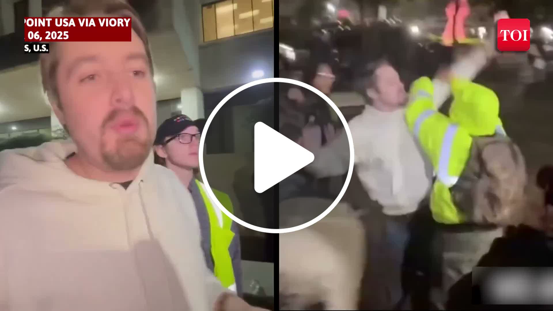 MAGA Journalist Nick Sortor Manhandled At New Orleans ICE Protest ...