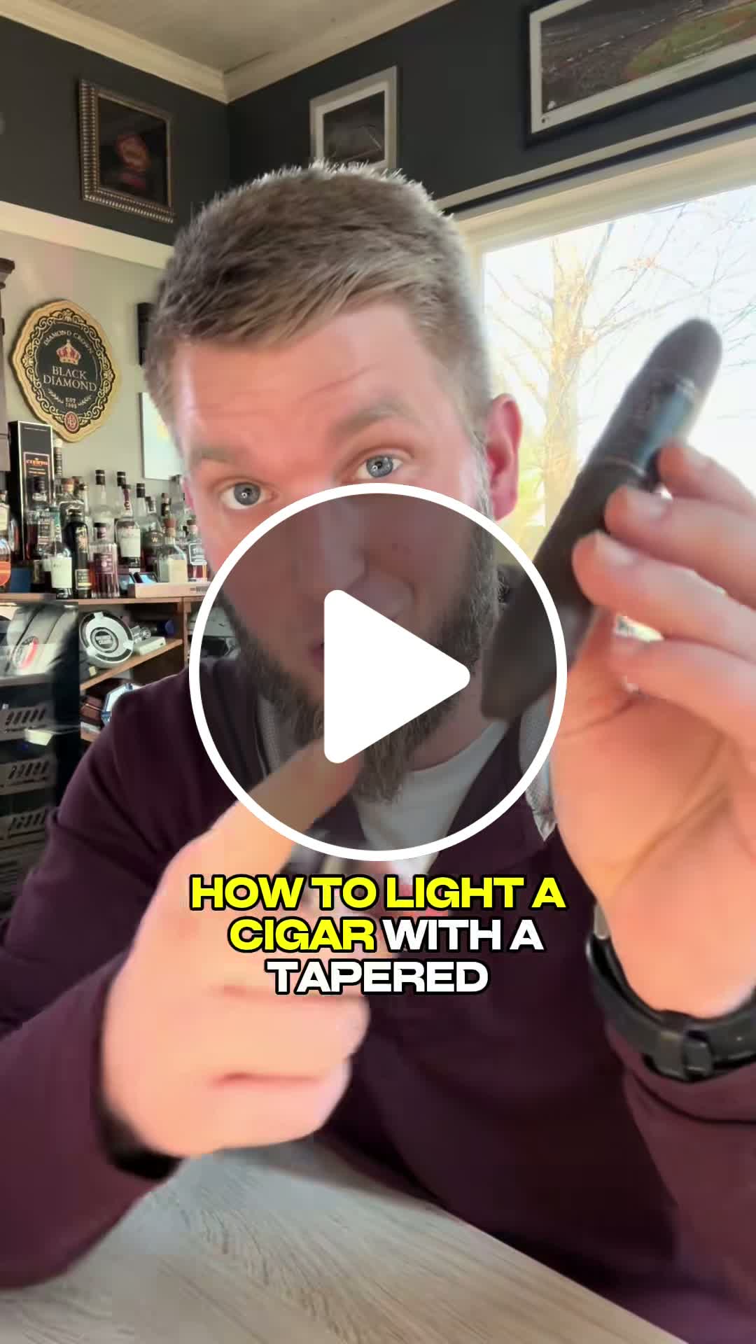 Cigar 101: How to light a cigar with a tapered foot! - NewsBreak