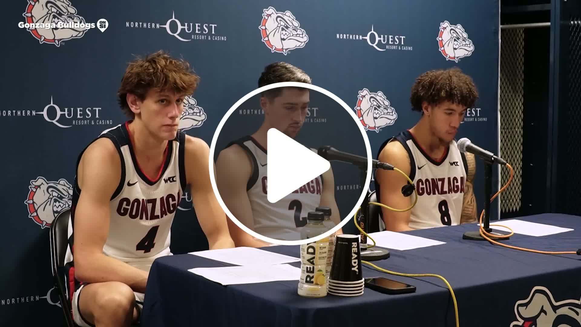 Gonzaga players on what they are focusing on to bring into the season ...